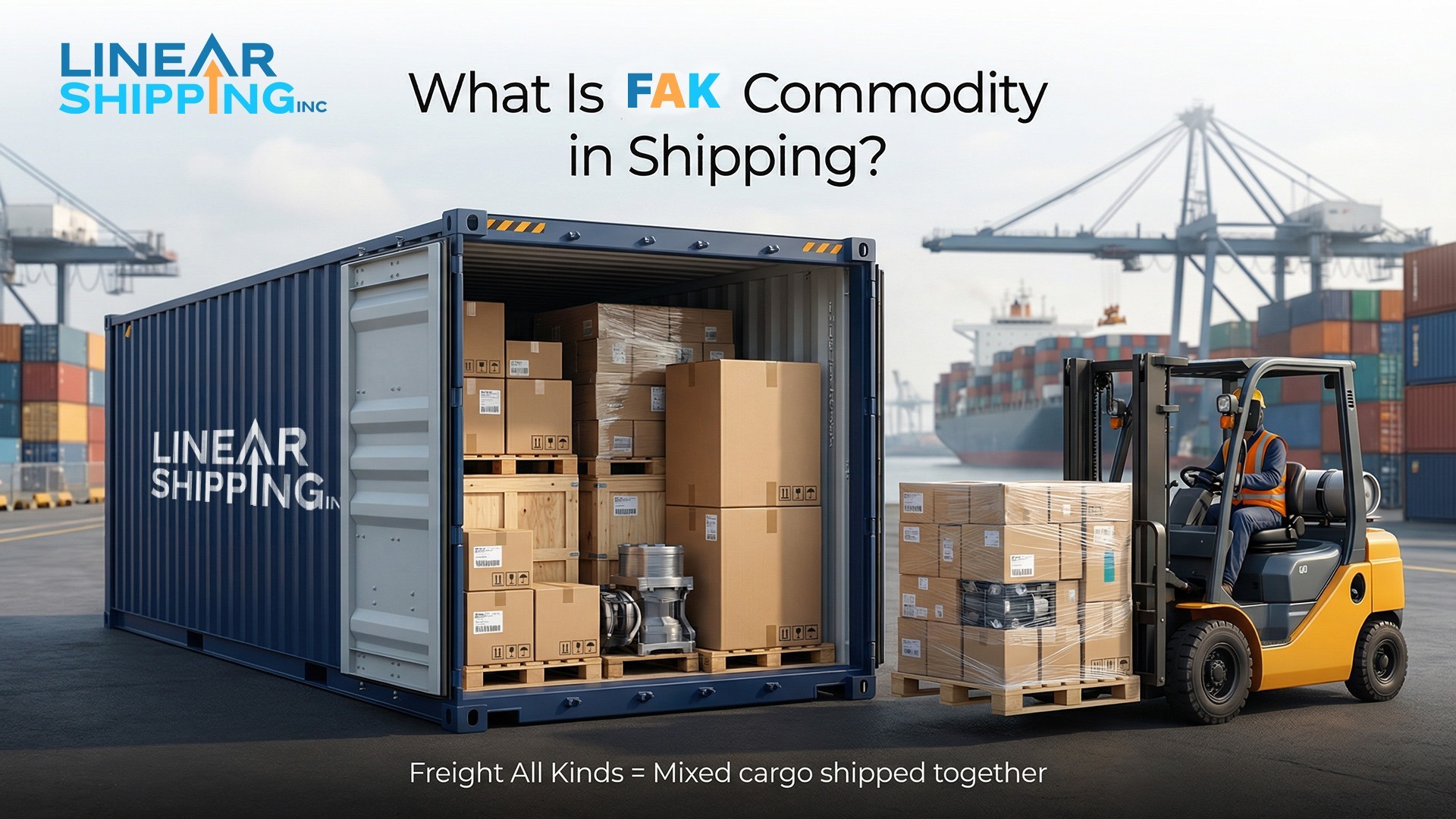 FAK Commodity in Shipping: Definition & Examples